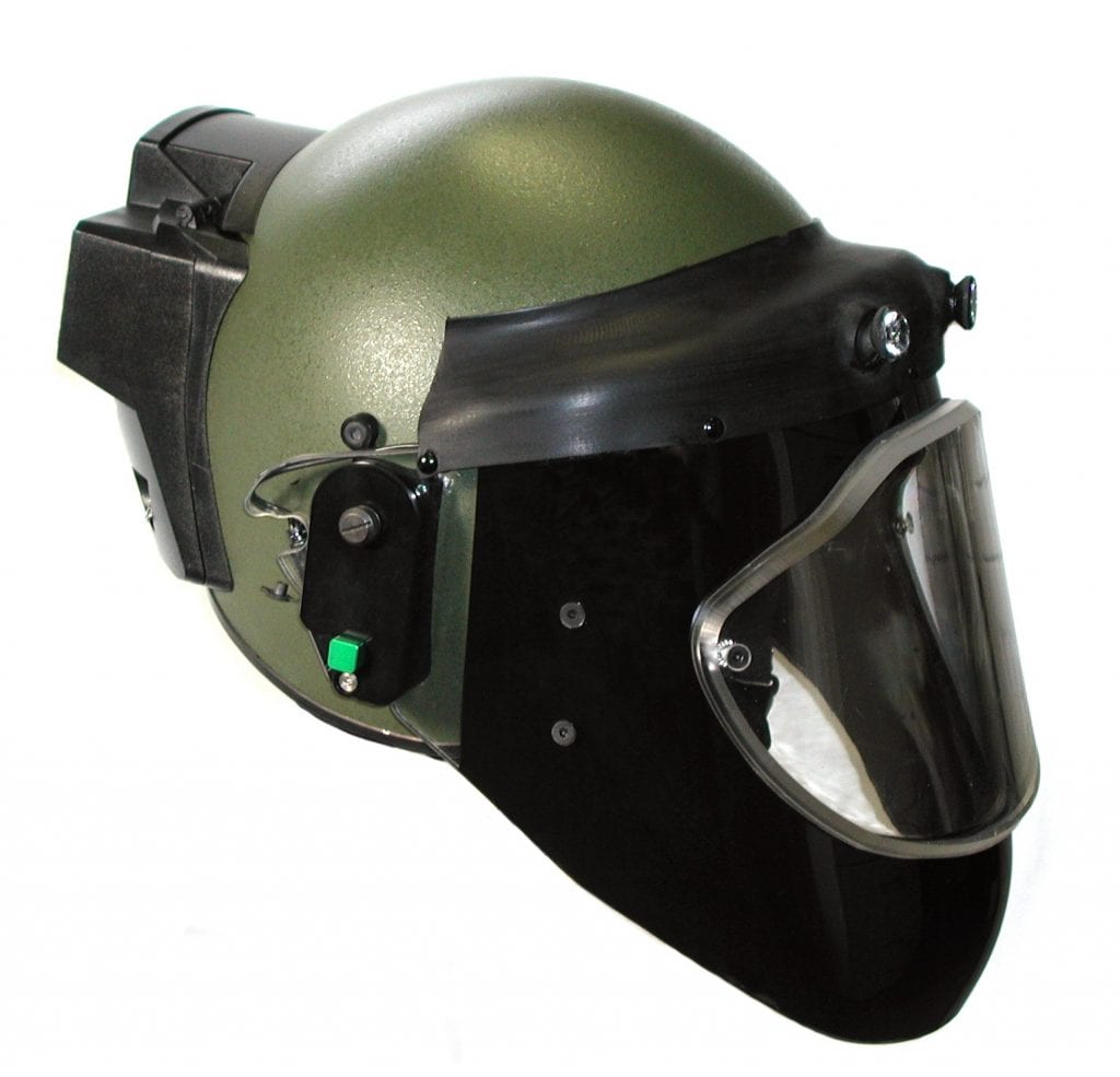 EOD 9 Breathing Apparatus Visor - Med-Eng