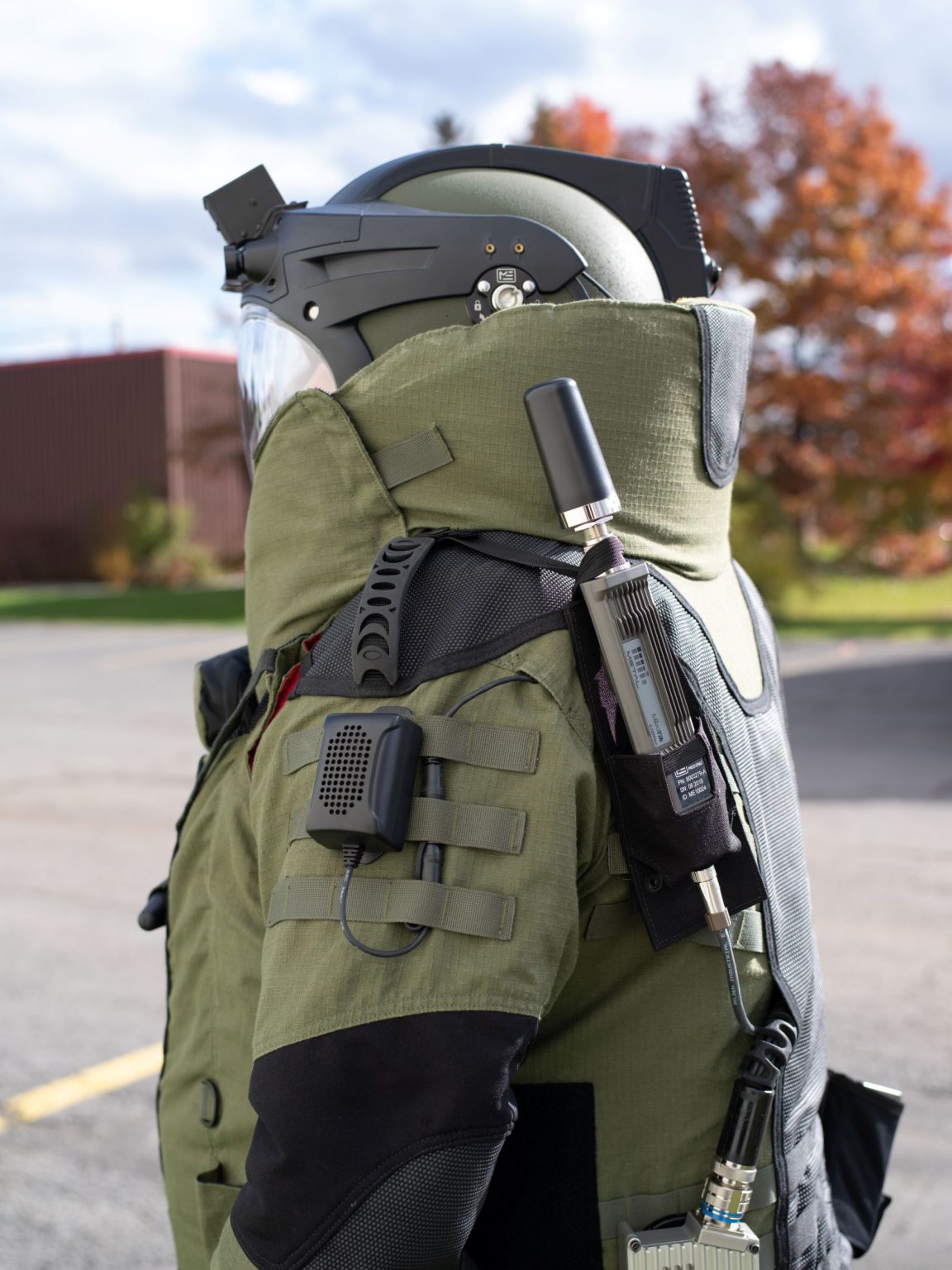 EOD 10E Helmet Live Video System - Med-Eng