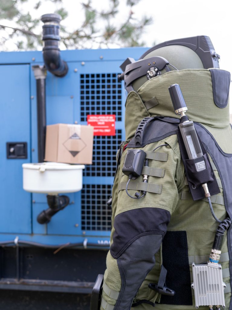 EOD 10E Helmet Live Video System - Med-Eng